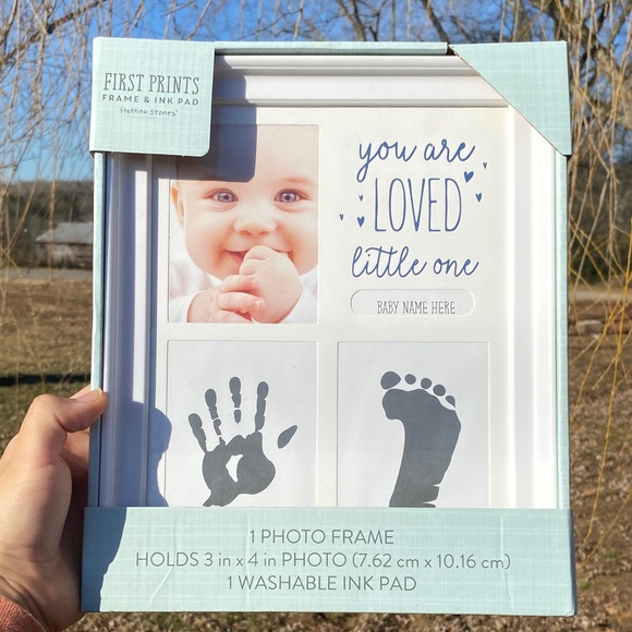 Accents | Nwt Baby First Prints Frame | Poshmark